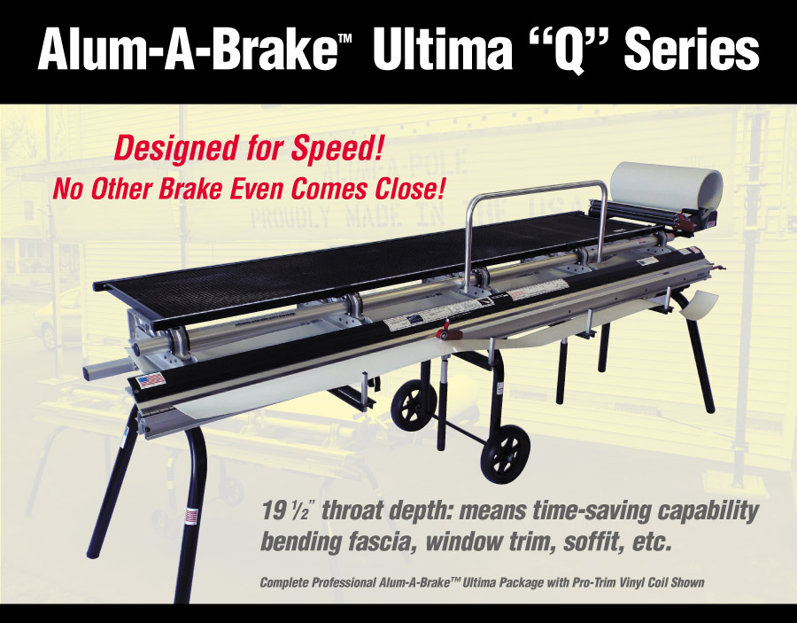 Aluminum Siding Brakes by Alum-A-Pole Corporation - Alum-A-Brake, and ...